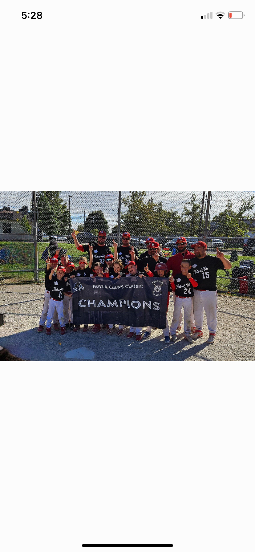 Halton Hills Minor Baseball Association : Website by RAMP InterActive